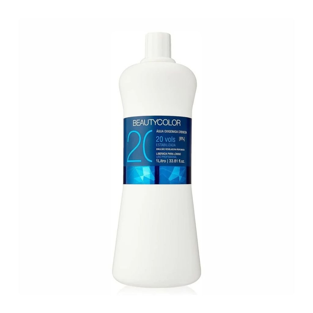 Água Oxigenada Cremosa Beautycolor 20 vols 1L